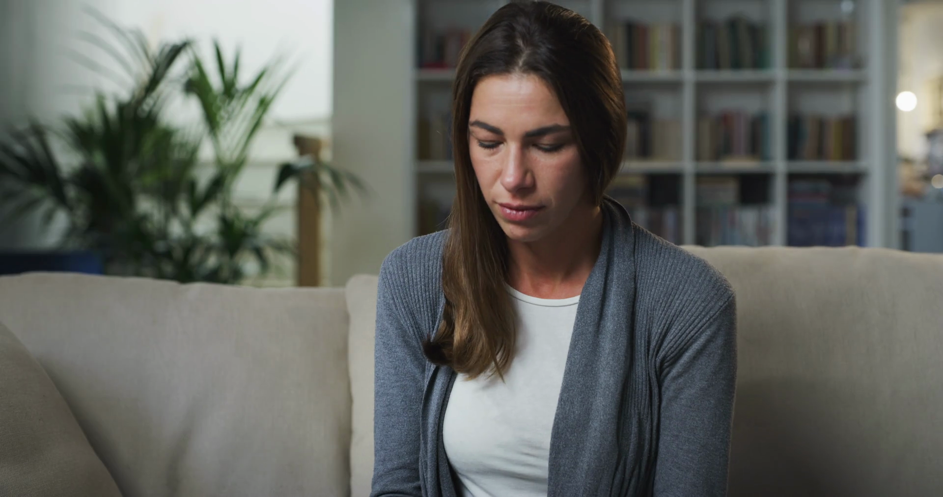 Authentic Shot Of Young Woman Is Surprised Stock Footage SBV-348496582 ...