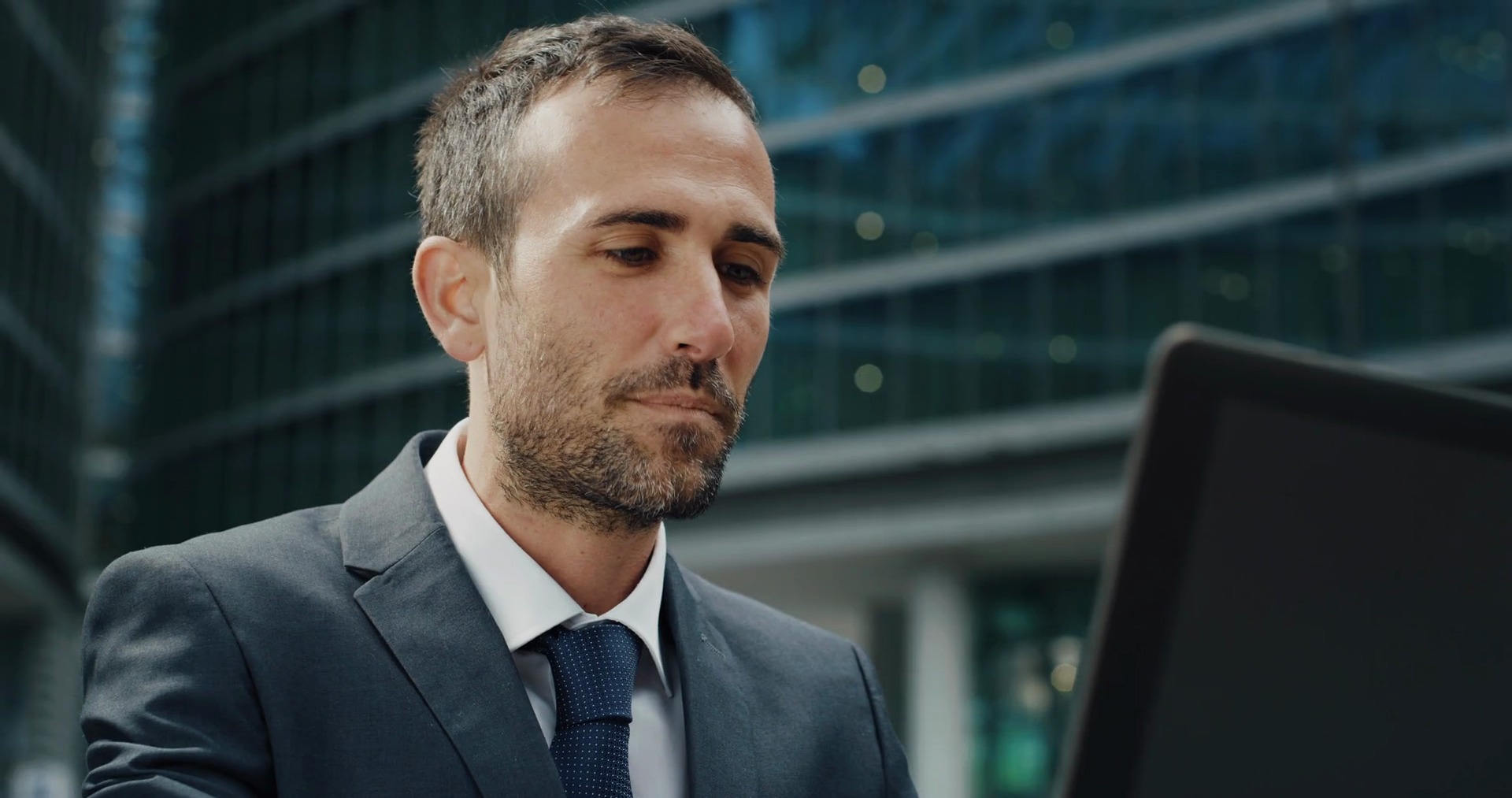 Cinematic Shot Of Business Man Is Stock Footage SBV-348638514 - Storyblocks