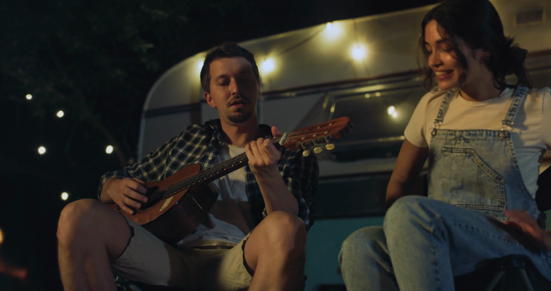 Cinematic Shot Of Happy Carefree Husband Is Stock Footage SBV-348526337 ...