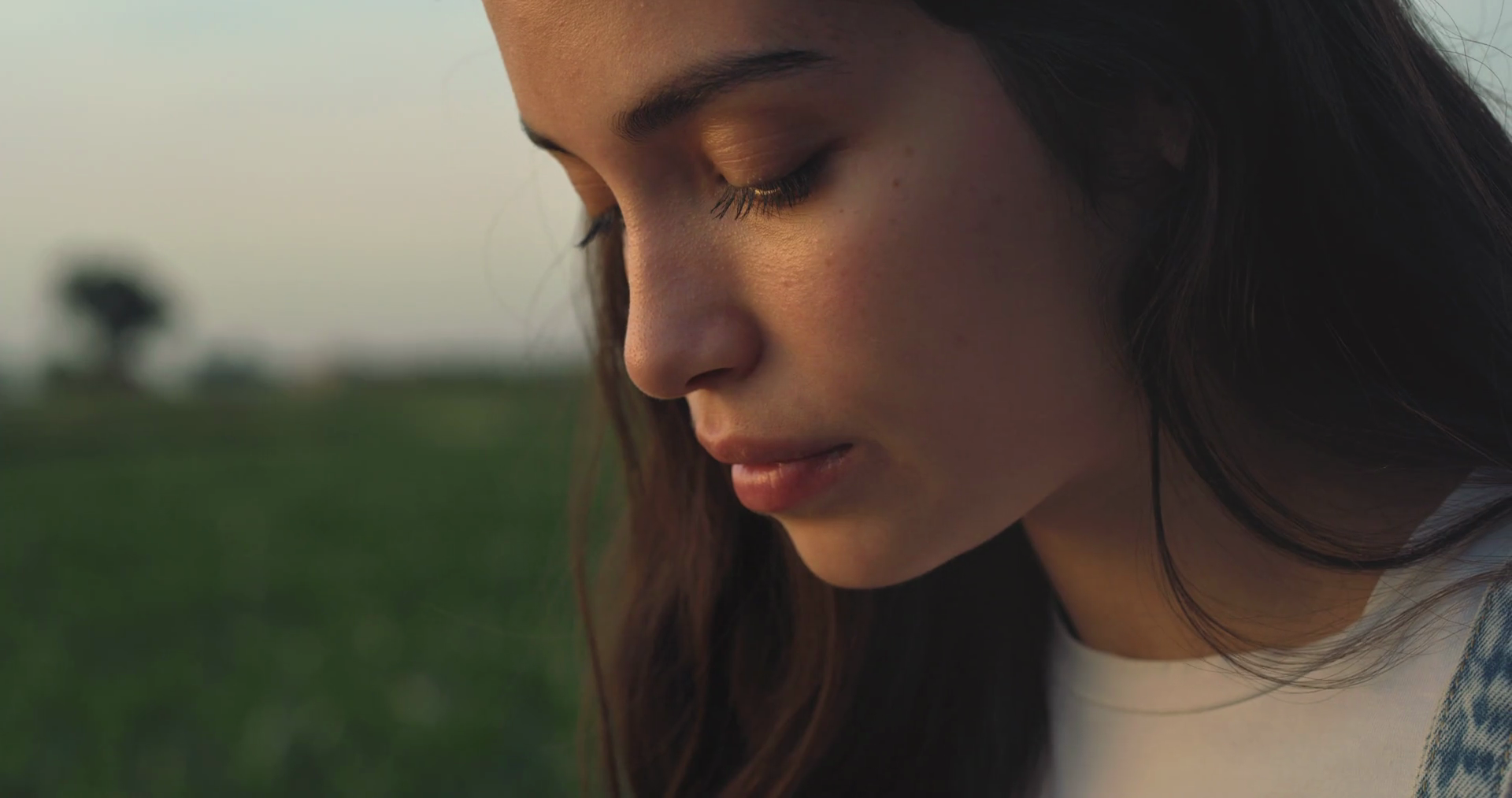 Cinematic Close Up Shot Of Young Female Stock Footage SBV-348526351 ...