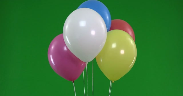 Balloon Green Screen Stock Footage: Royalty-Free Video Clips - Storyblocks