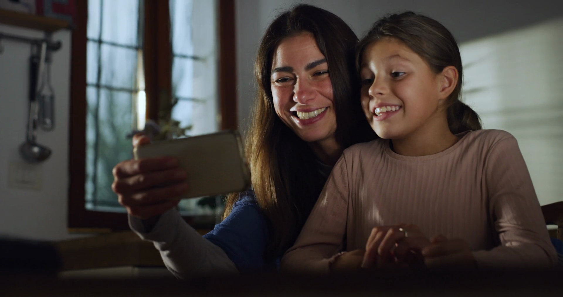 Mother Dauther Having Video Call Using Stock Footage SBV-348500794 ...