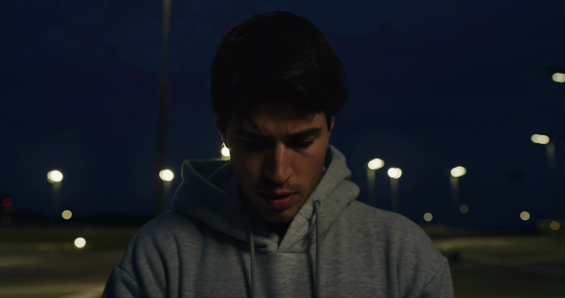 Cinematic Close Up Shot Of Young Male Stock Footage SBV-348678643 ...