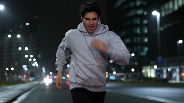 Man Running Scared Stock Footage: Royalty-Free Video Clips - Storyblocks