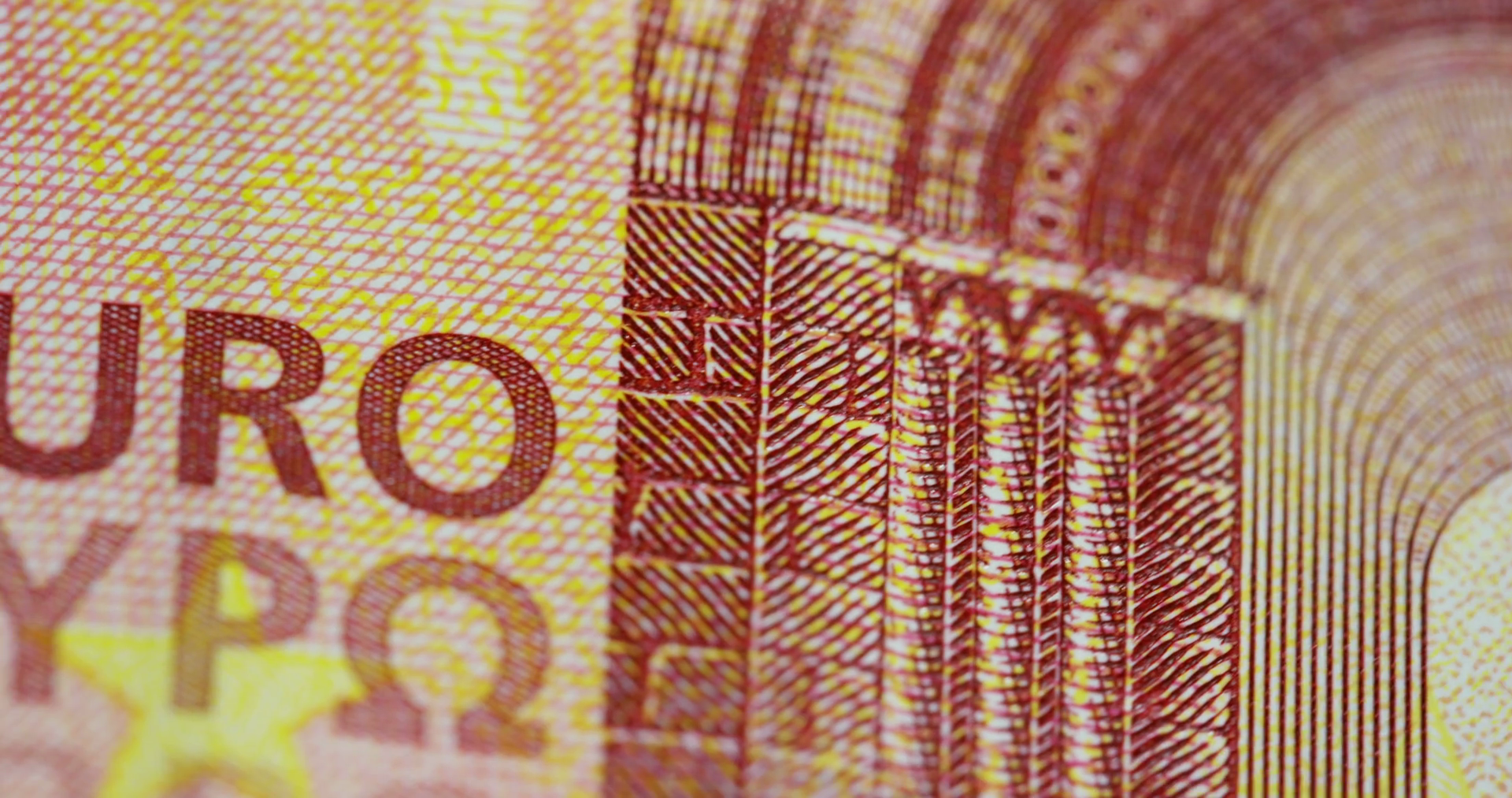 Macro Shot Of 10 Euro Note See Watermark Stock Footage SBV-348637356 ...