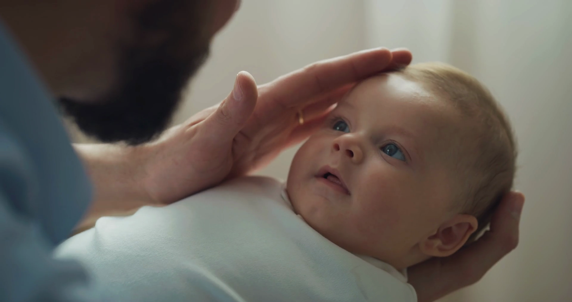 Cinematic Close Up Shot Of Young Neo Father Stock Footage SBV-348702790 ...