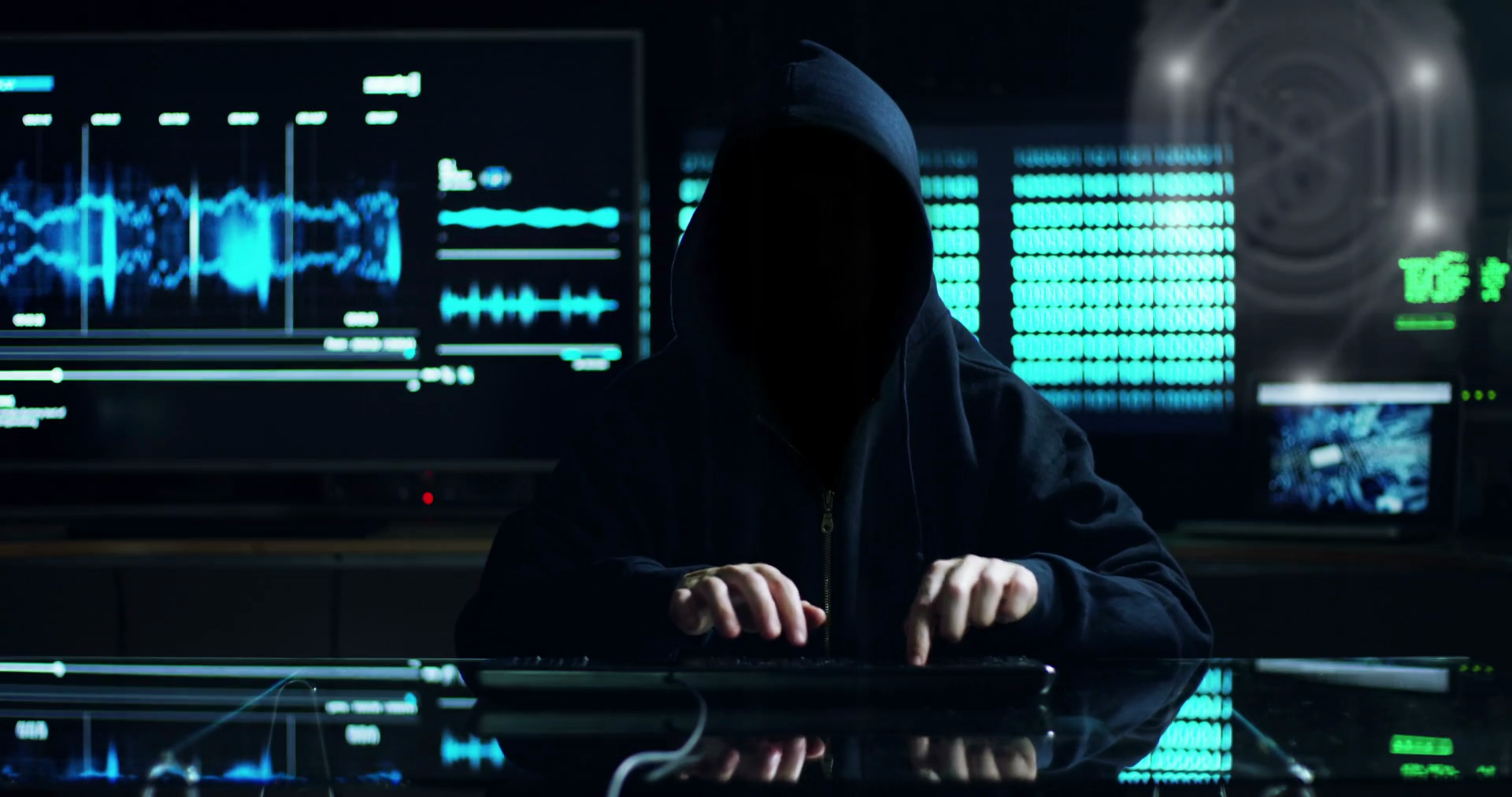 Hacker Tries To Enter System Using Codes Stock Footage SBV-348893520 ...