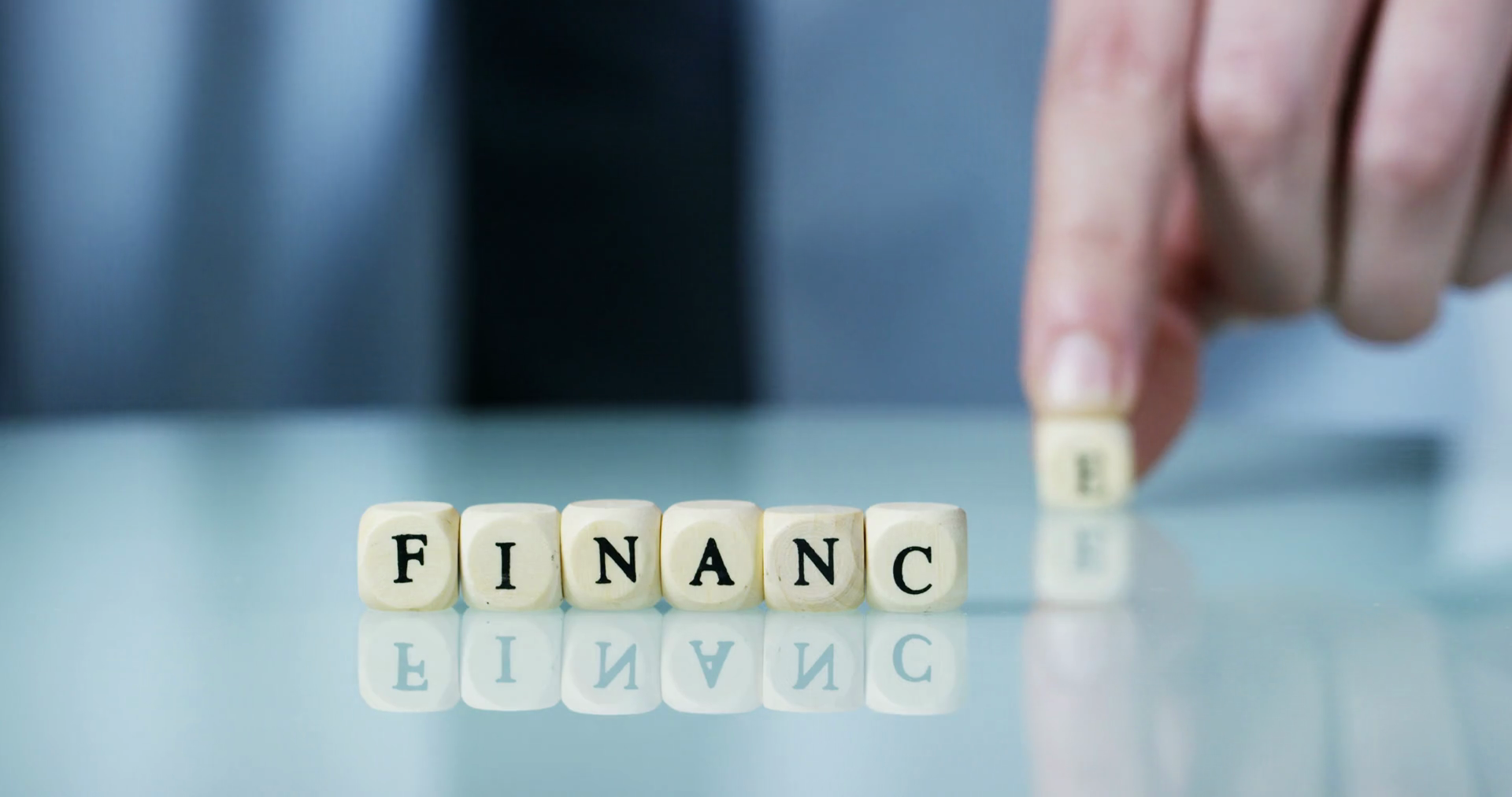Slow Motion Macro Of Word "finance" Made Of Stock Footage SBV-348637562 ...