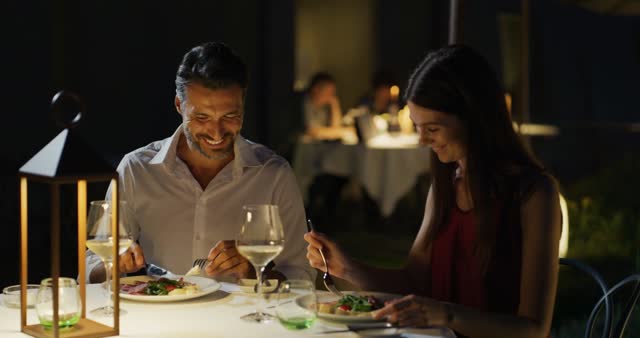 Date Night Restaurant Stock Footage: Royalty-Free Video Clips - Storyblocks