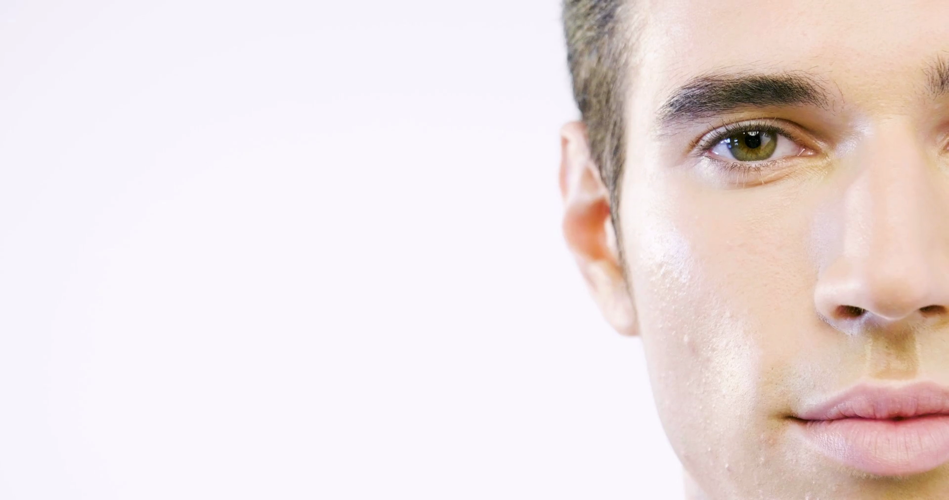 Portrait Of Beautiful Smiling Man Showing Stock Footage SBV-348619084 ...