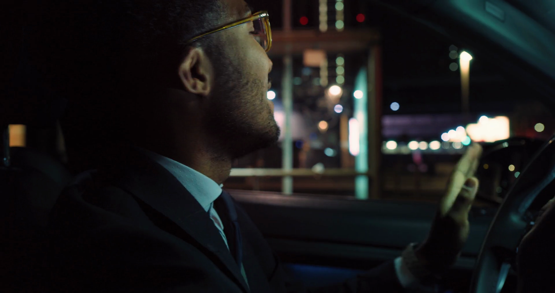 Handsome Black Man Dancing Driving Car Stock Footage SBV-348482621 ...
