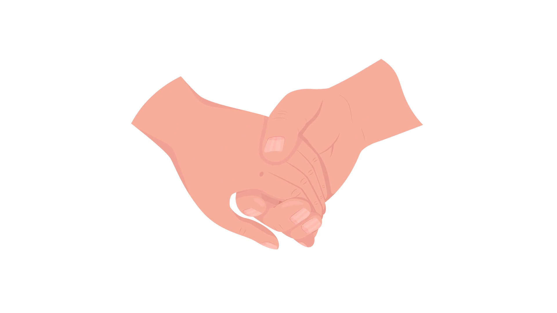 Animated Hands Holding Physical Intimacy Stock Motion Graphics SBV ...