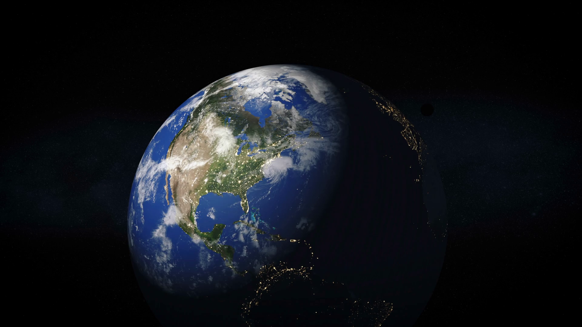 Computer Graphics Shot Of Planet Earth From Stock Footage SBV-347754472 ...