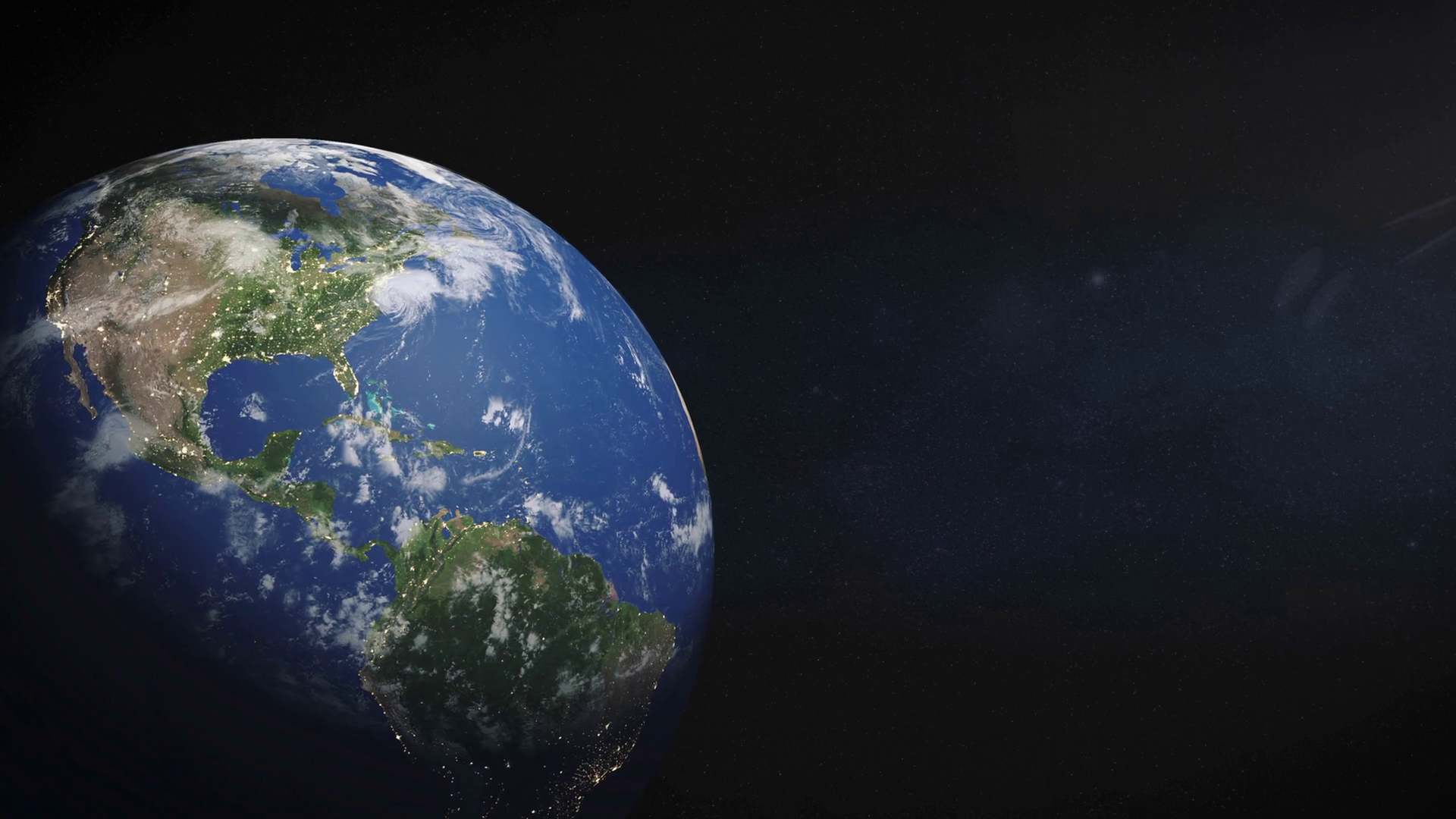 Fly Around Planet Earth Detailed View Of Stock Motion Graphics SBV ...
