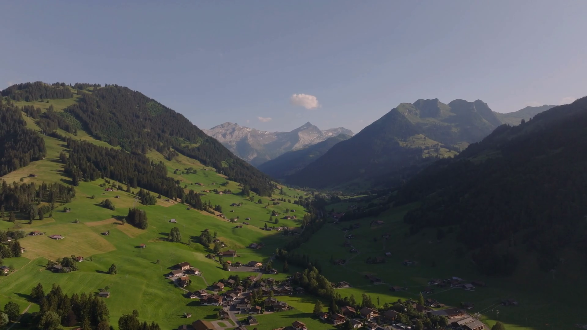 Aerial Panoramic View Of Beautiful Mountain Stock Footage SBV-348516440 ...