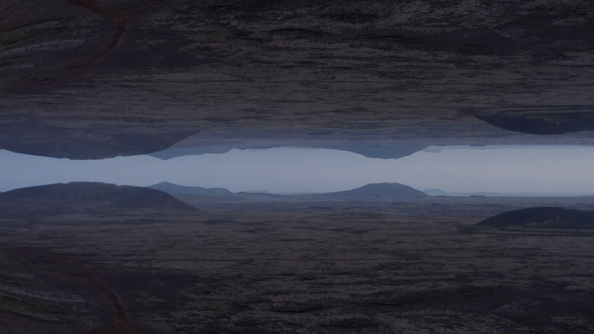 Sad Deserted Landscape Aerial View Of Nature Stock Footage SBV ...