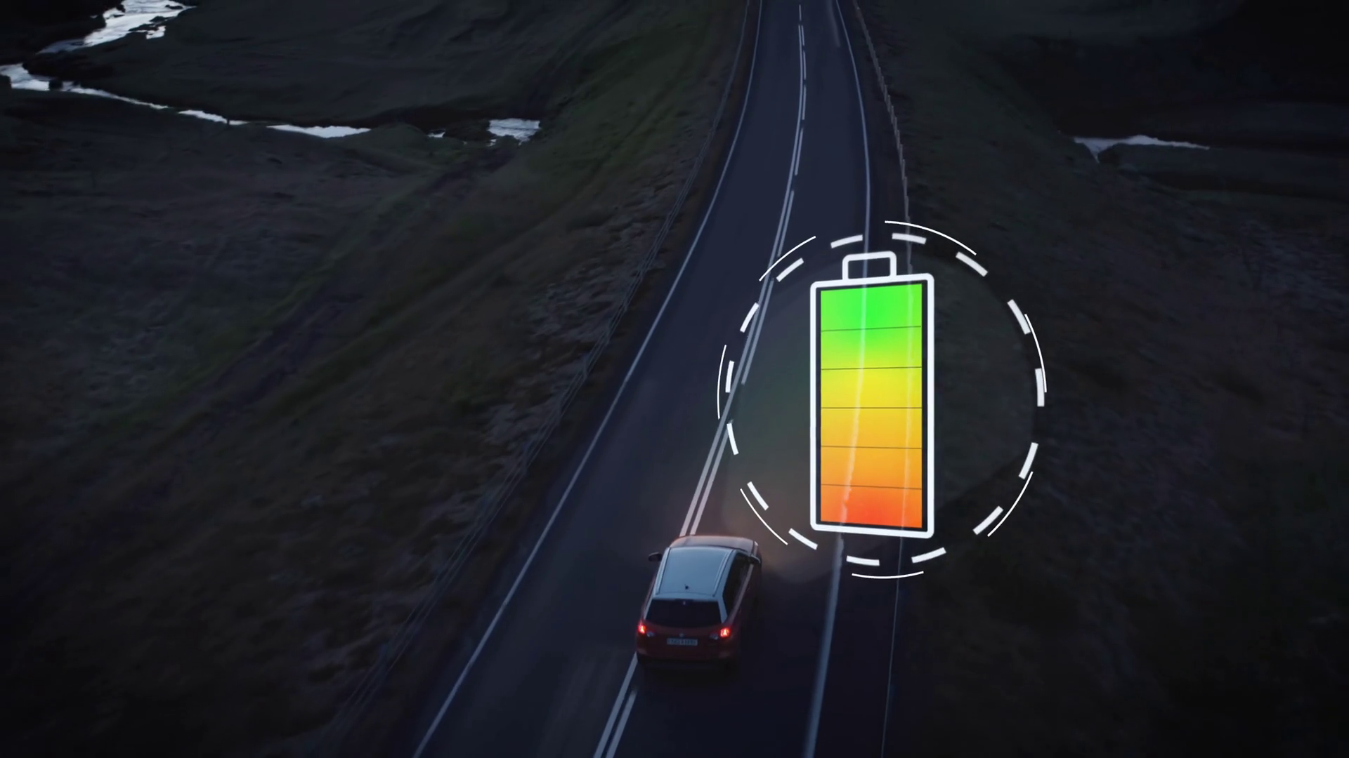 Forwards Tracking Of Car Driving On Road In Stock Footage SBV-348673071 ...