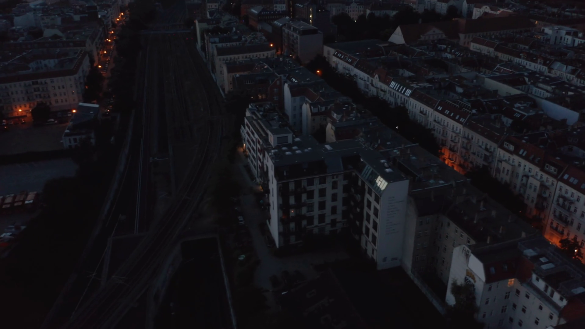 Fly Above Blocks Of Residential Buildings Stock Footage SBV-347579142 ...