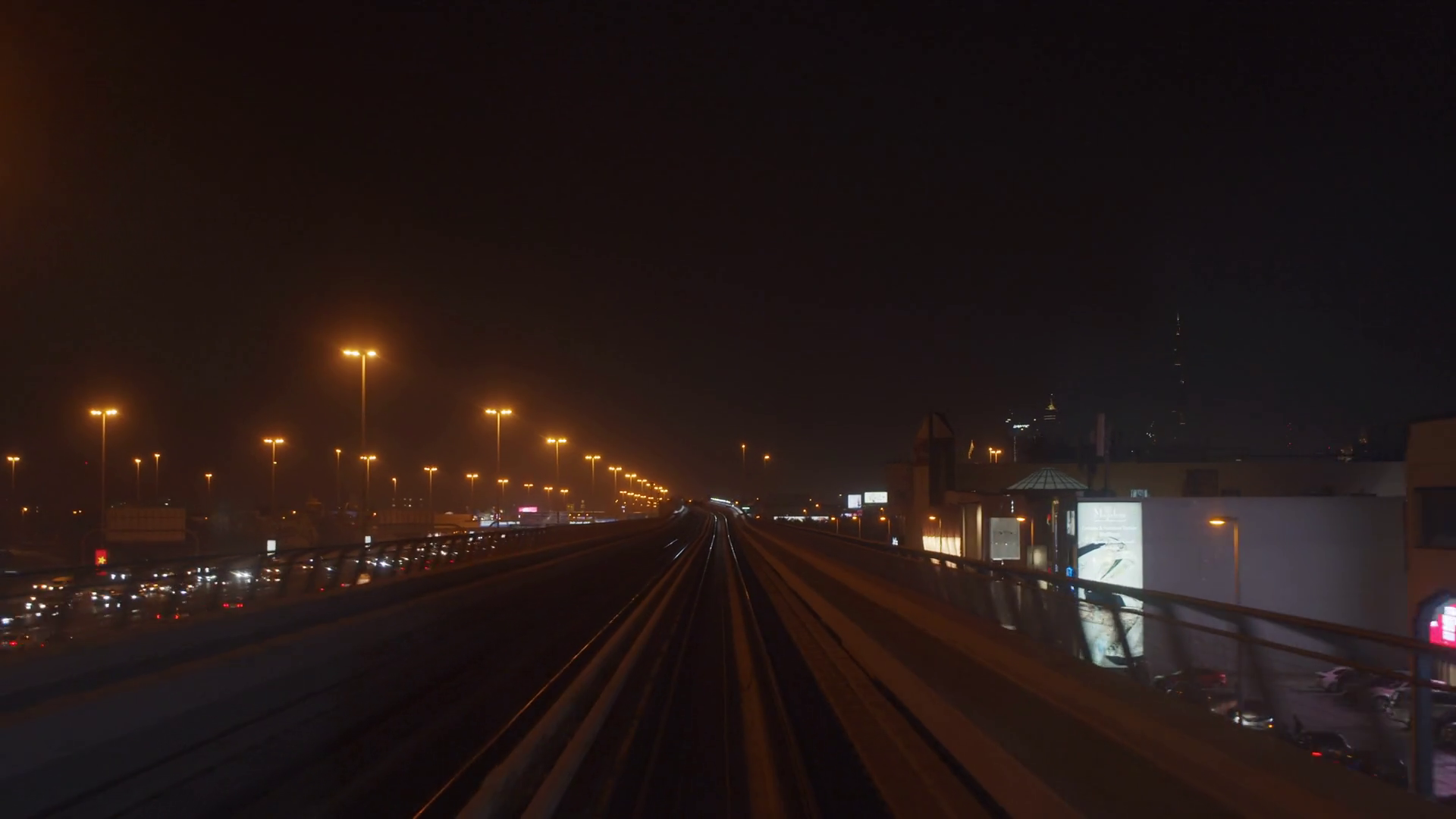 Fast Subway Train Driving On Tracks Passing Stock Footage SBV-347712594 ...