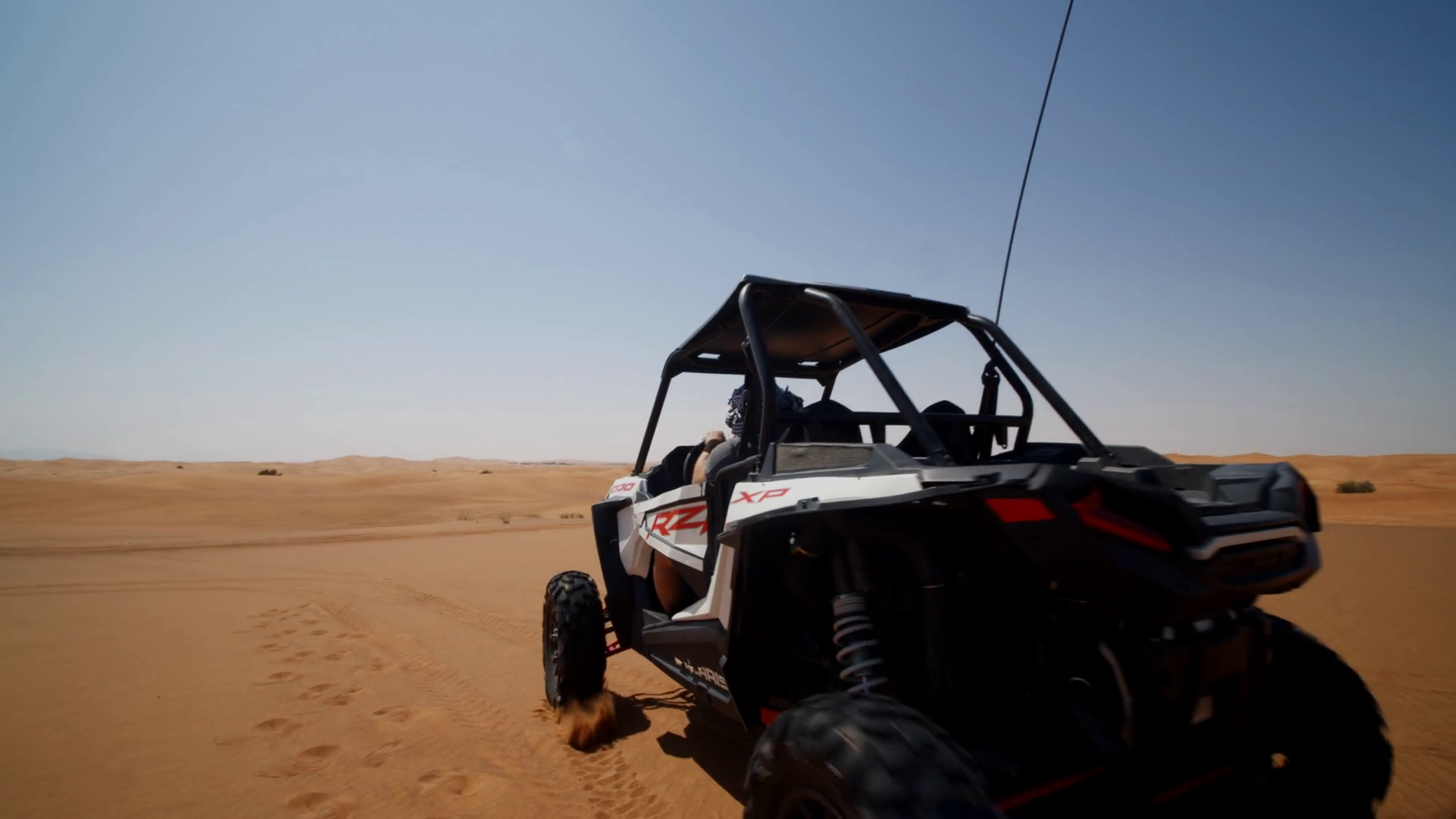 Sand Buggy Driving In Desert Fast Offroad Stock Footage SBV-347712305 ...