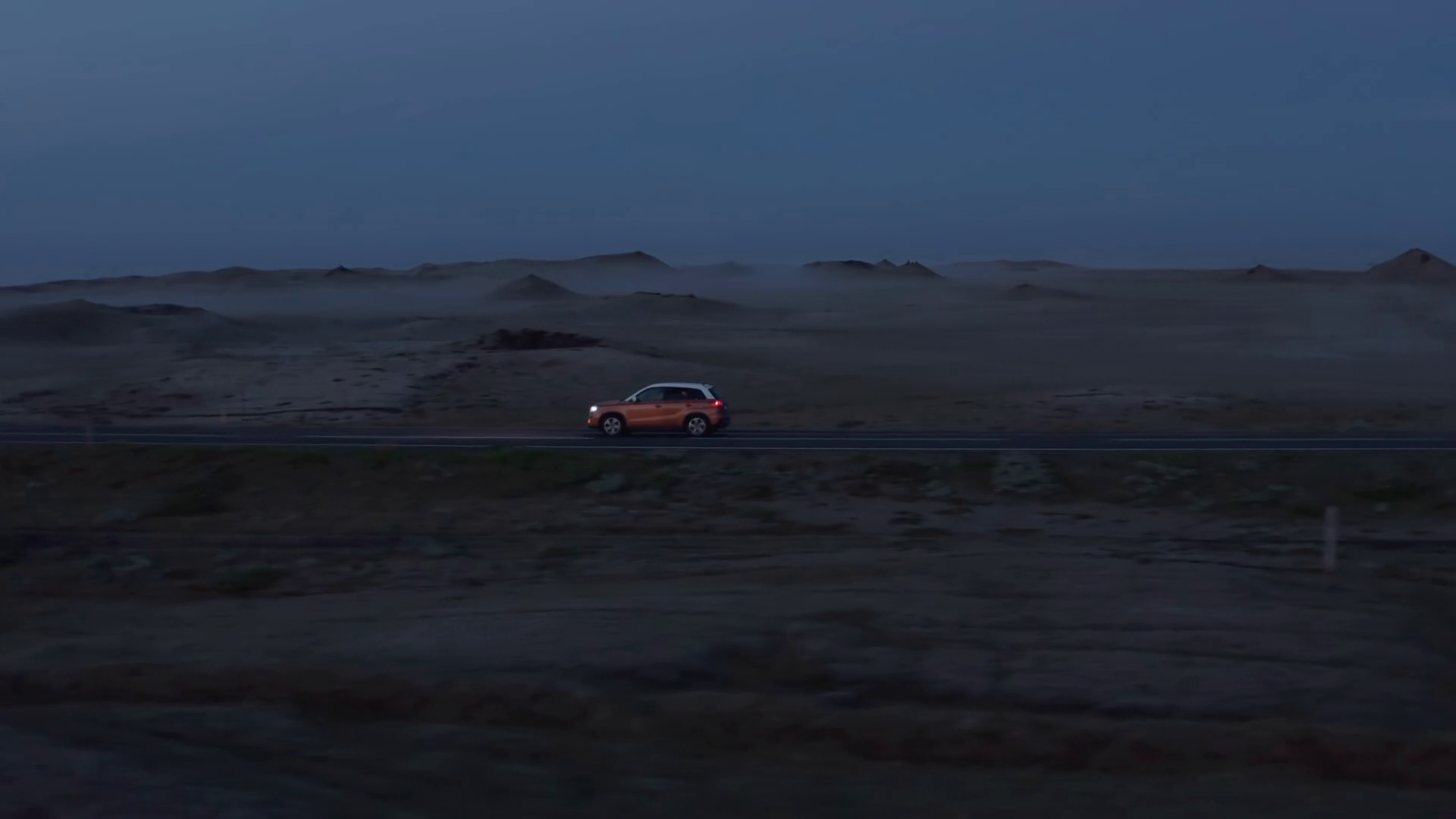 Top View From Drone Of Highway Car Stock Footage SBV-347677977 ...