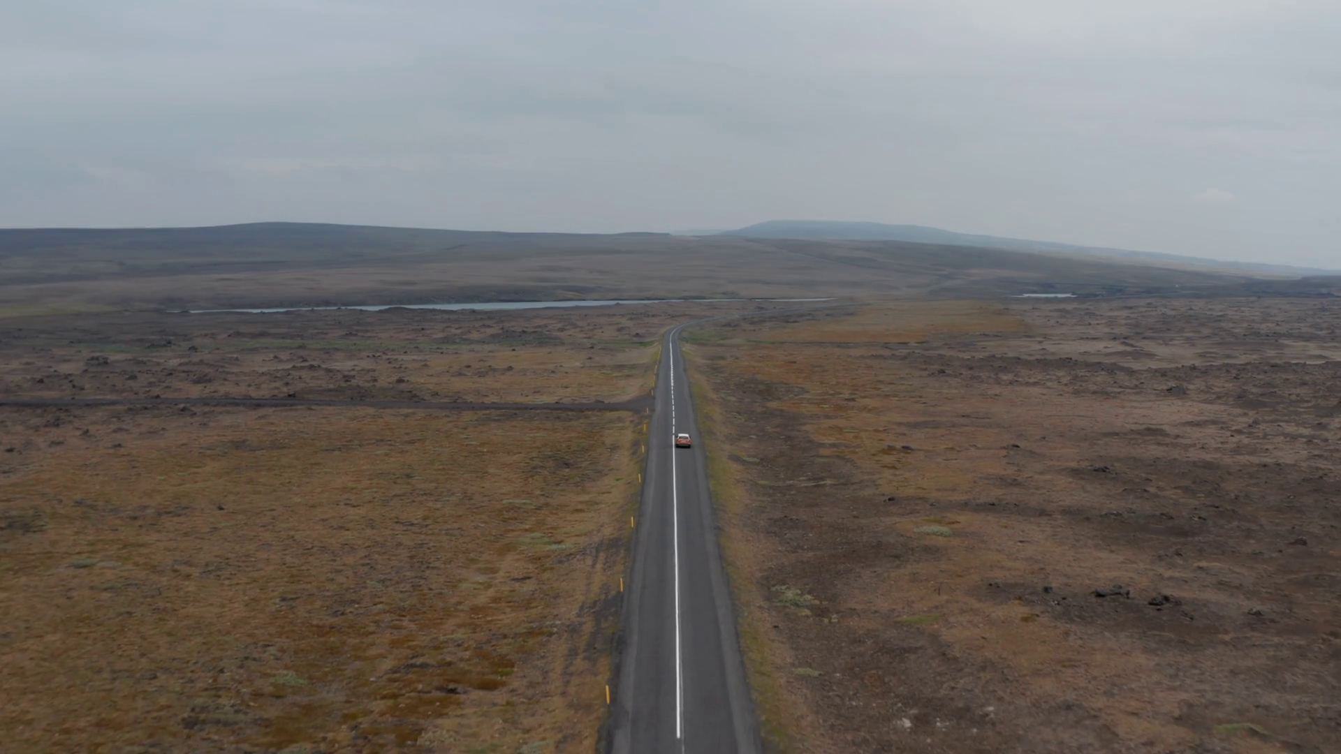 Top View Car Driving Ring Road Exploring Stock Footage SBV-347672379 ...