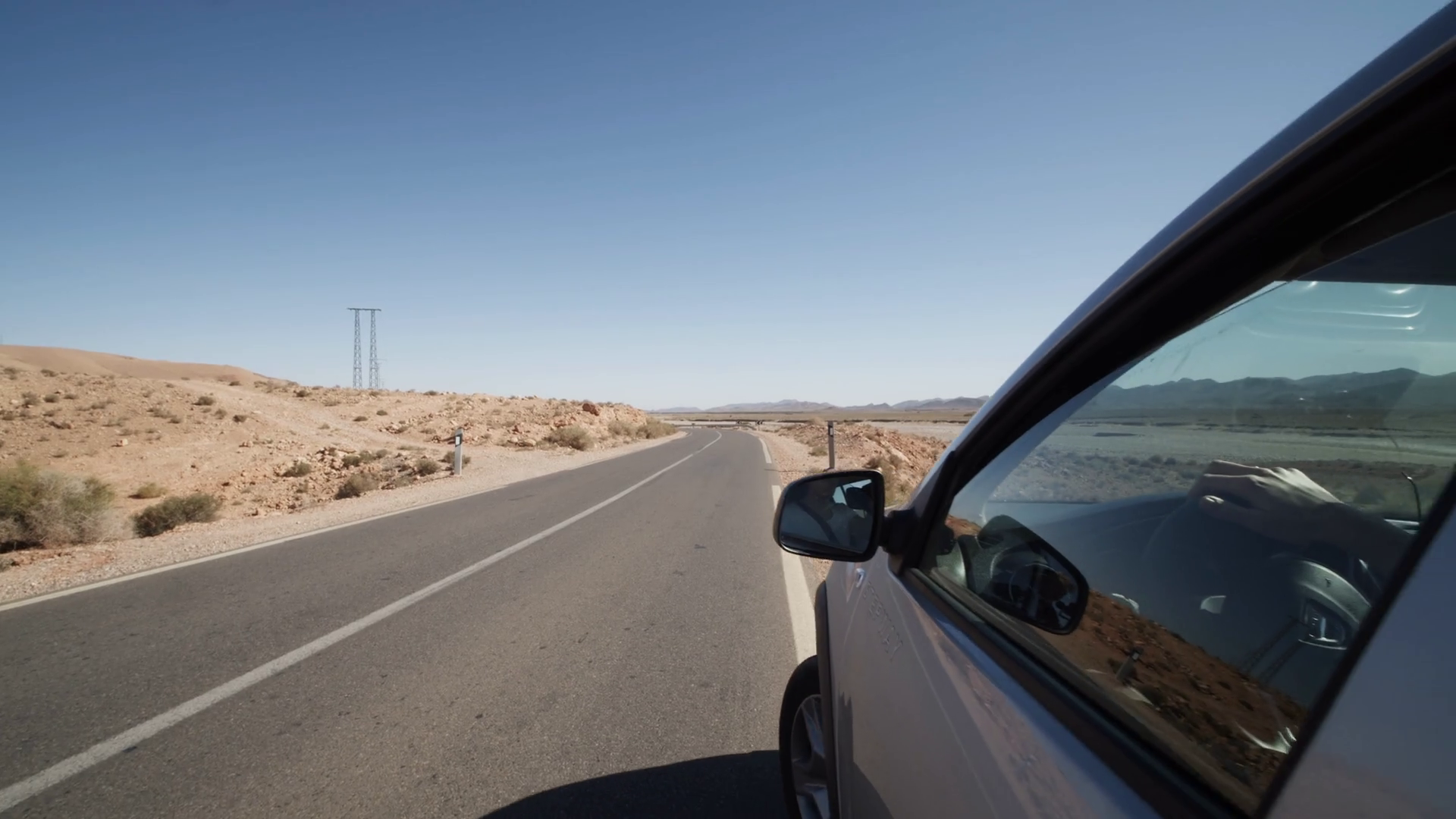 Car Pulling Away From Side Of Road Passing Stock Footage SBV-347703698 ...