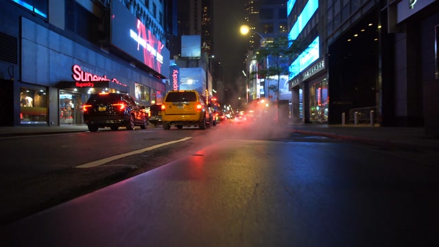 Street Night Background Stock Footage: Royalty-Free Video Clips ...