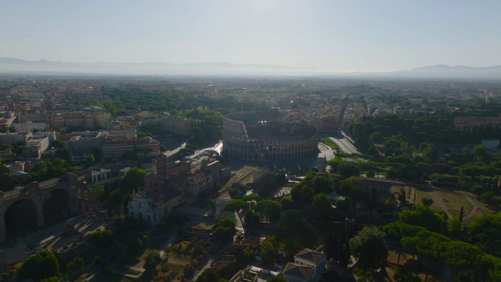 Fly Above Historic Borough Of Metropolis Stock Footage SBV-347688872 ...