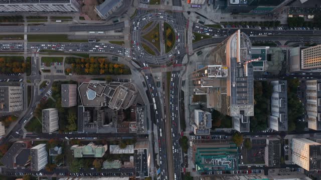 BOSTON BUSY INTERSECTION TRAFFIC Stock Footage: Royalty-Free Video ...