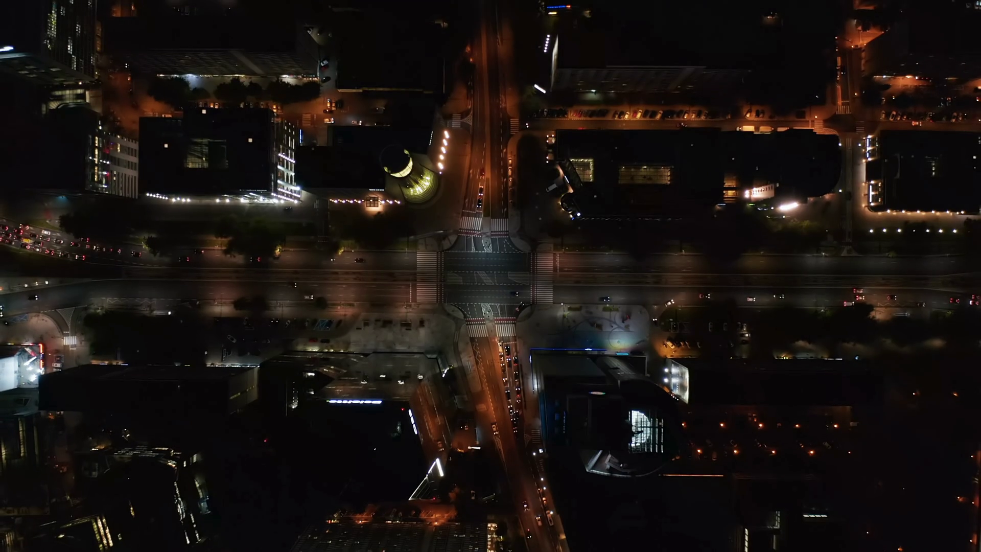 Aerial Birds Eye Overhead Top Down View Of Stock Footage SBV-347701637 ...