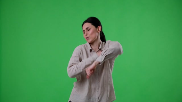 Green Screen Person Standing Stock Footage: Royalty-Free Video Clips ...