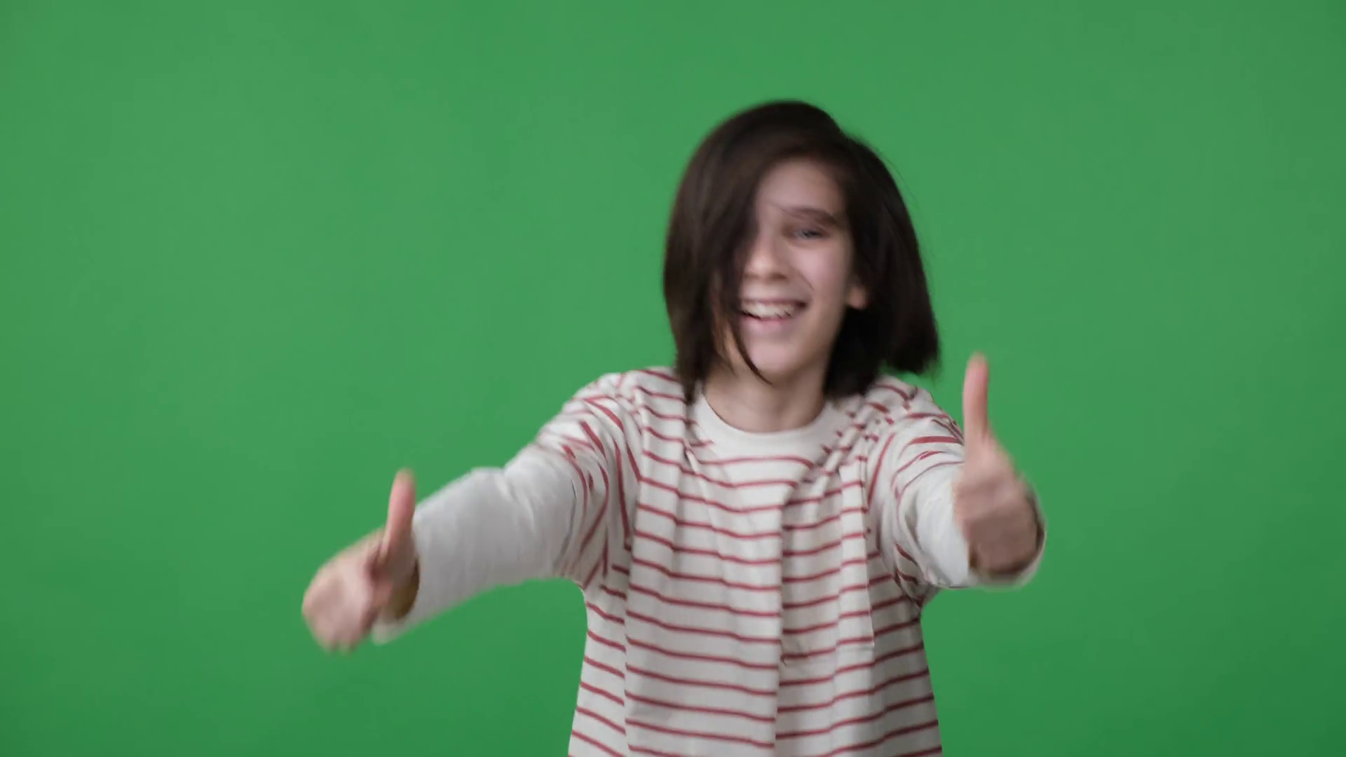 Youthful Boy Showcasing Dance Skills Stock Footage SBV-347714161 ...