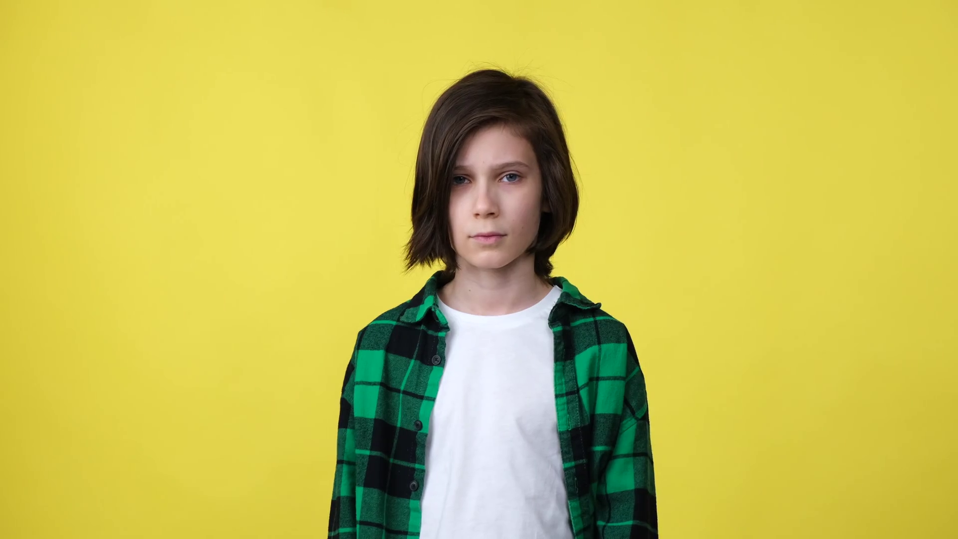 Sad Hurt Boy Covering Face With Hands Stock Footage SBV-347660407 ...