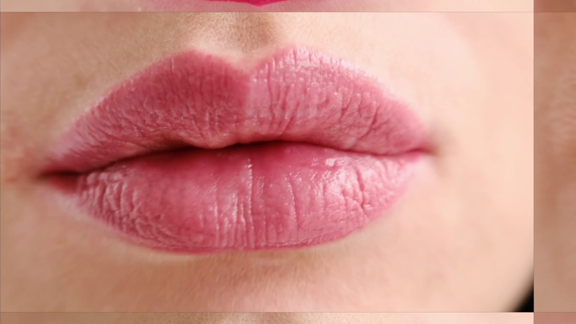 Nine Close-ups Of Sensual Lip Play Stock Footage SBV-347714692 ...