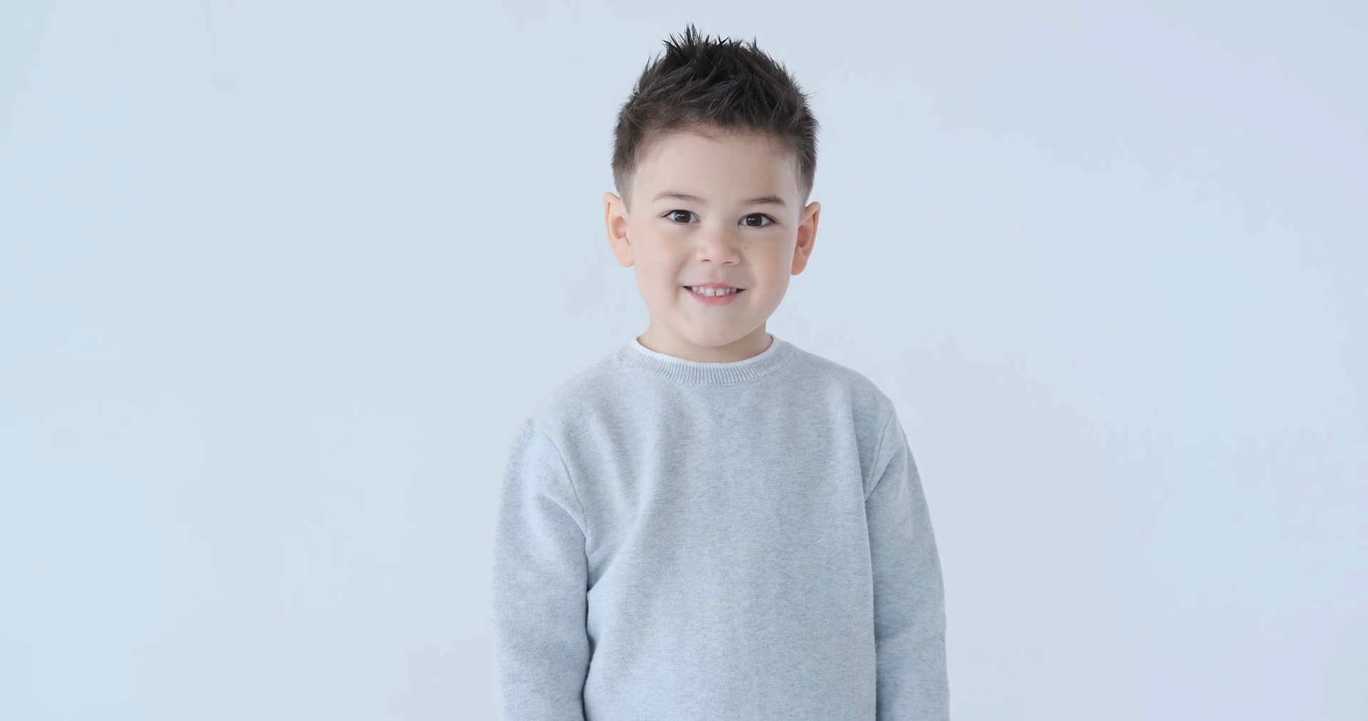 Boy Making Face Over White Background Stock Footage SBV-338539917 ...