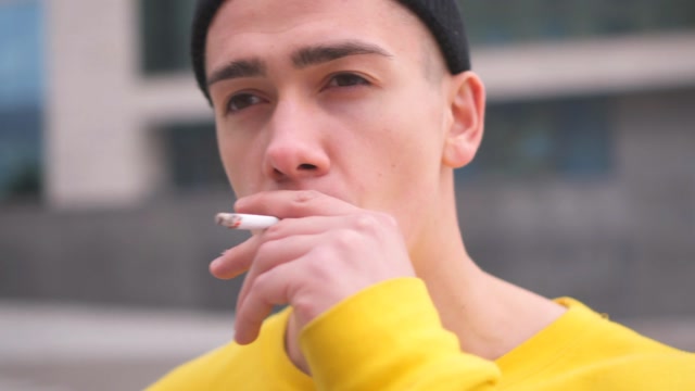 Smoking Cigarette Man Stock Footage: Royalty-Free Video Clips - Page 2 ...