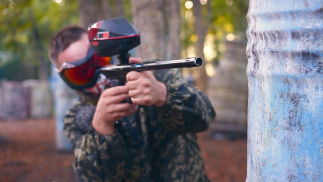 Paintball Battle Stock Footage: Royalty-Free Video Clips - Storyblocks