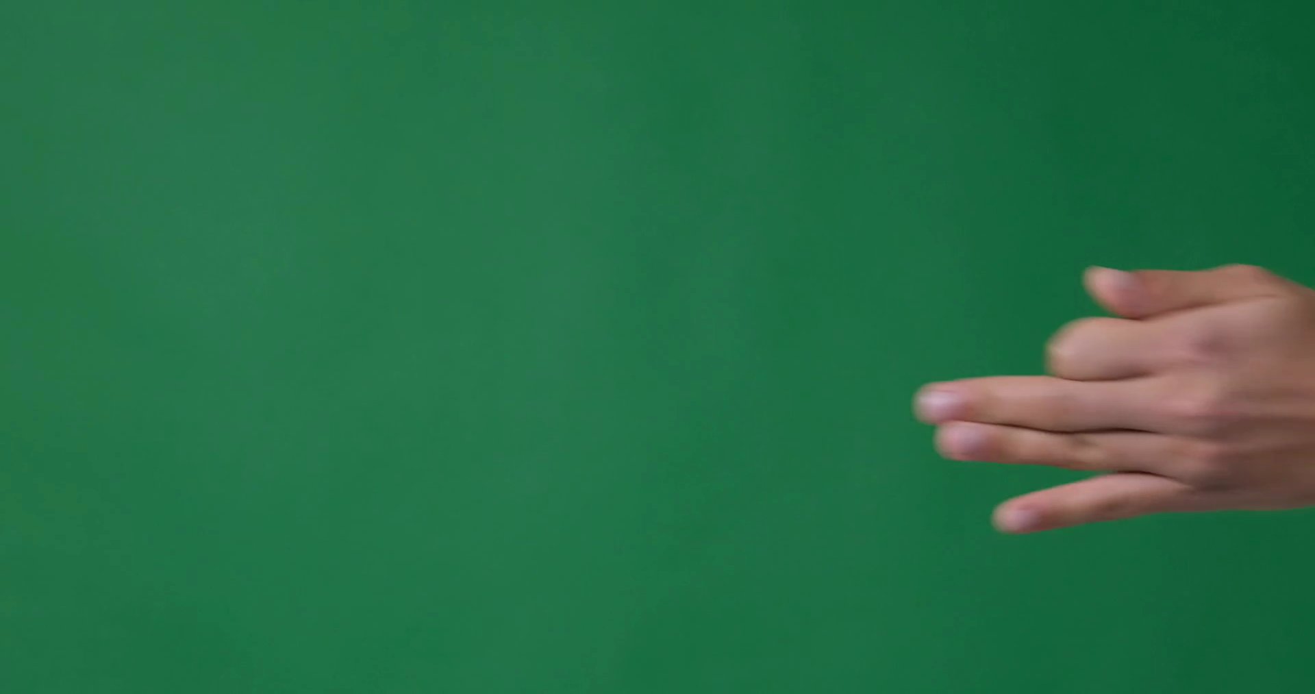 Three-finger Hand Gesture With Shaking Pinky Stock Footage SBV ...