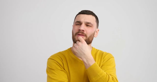 Download Royalty Free Person Thinking Stock Footage Clips