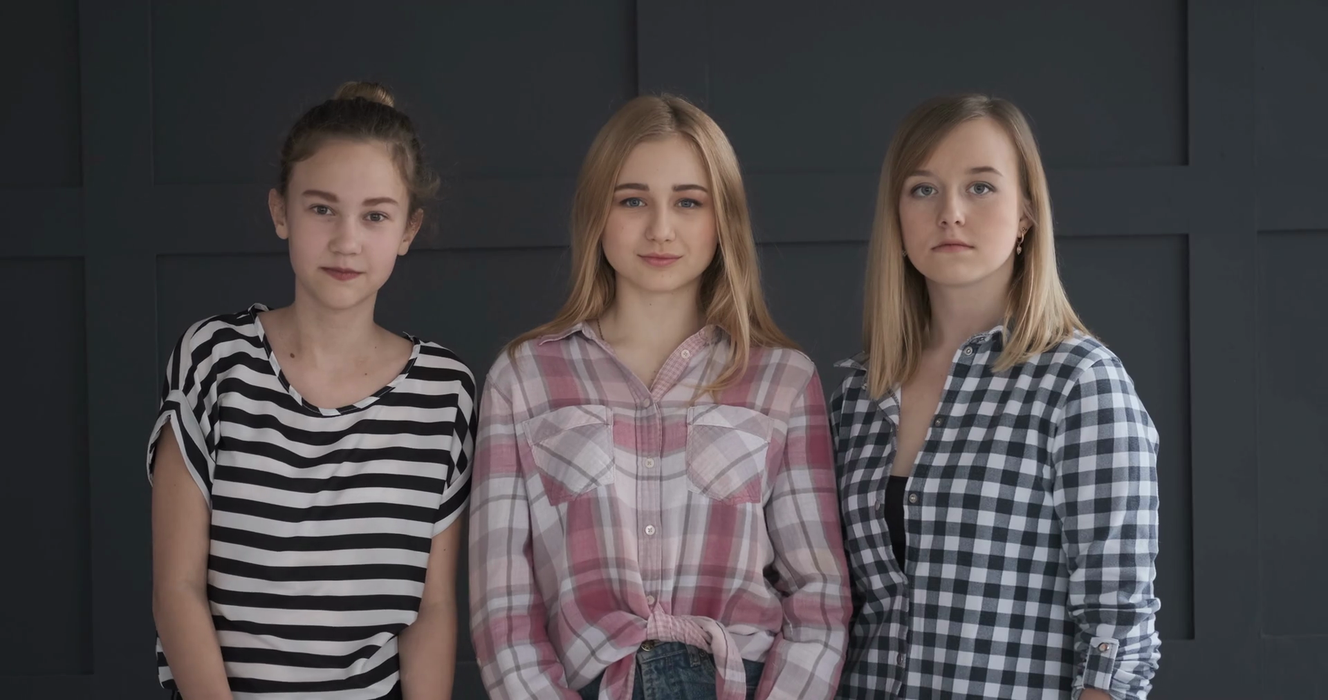Three Teenage Girls Shaking Head In Denial Stock Video Footage 00 11