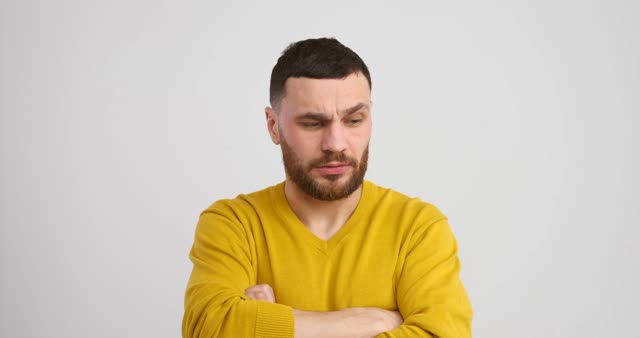 Disinterested Man Stock Footage: Royalty-Free Video Clips - Storyblocks