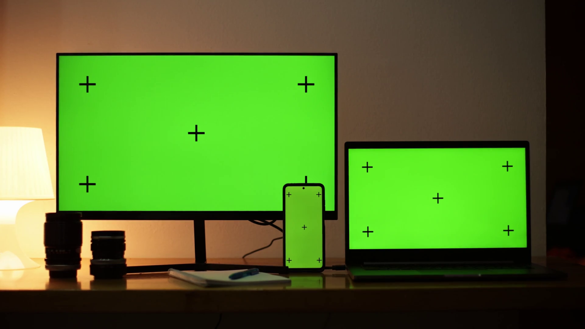 Green Screen With Dots Tracking Movement On Stock Footage SBV-347499265 ...