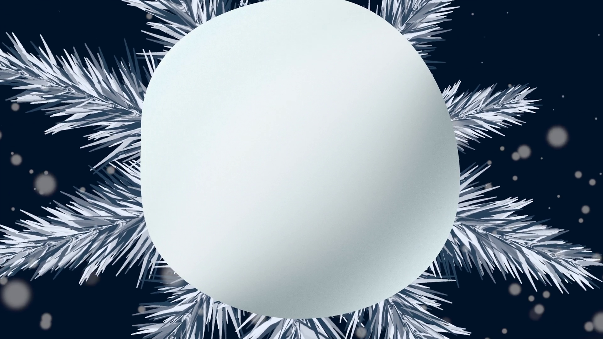 White Snowflakes In Night Motion Holidays Stock Motion Graphics SBV ...
