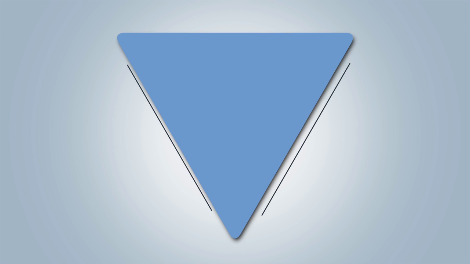 Blue Triangle With Lines On White Gradient Stock Motion Graphics SBV ...