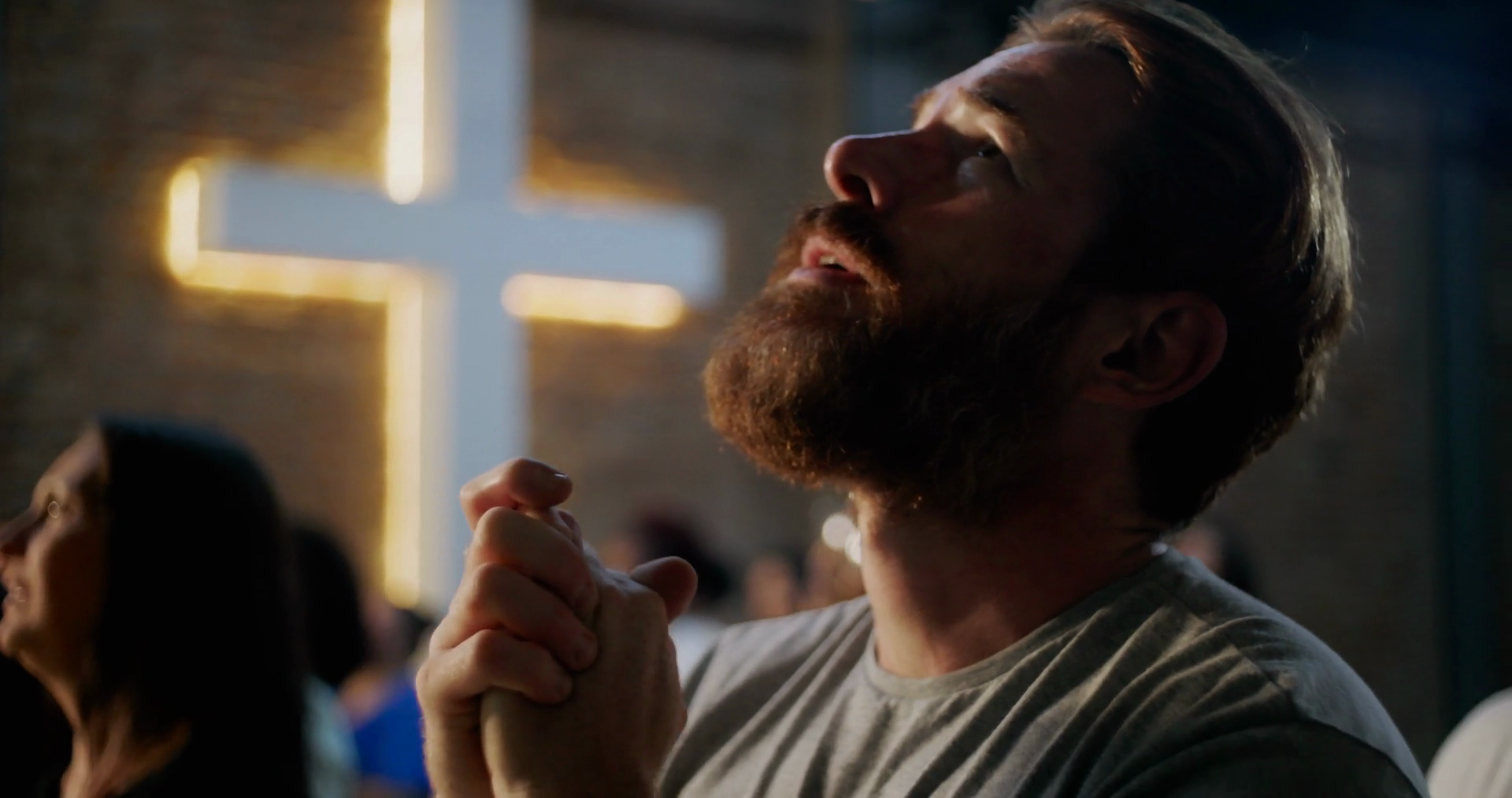 Congregation In Church Expressing Faith Stock Footage SBV-351678163 ...