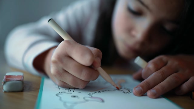 Drawing As Therapy Stock Footage: Royalty-Free Video Clips - Storyblocks