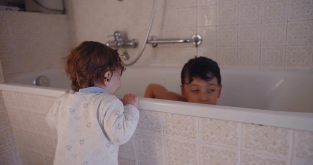 Kids Taking Bath Stock Footage: Royalty-Free Video Clips - Storyblocks