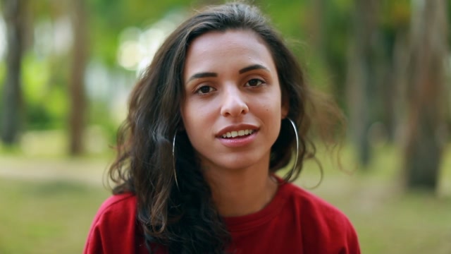 Woman Talking To Camera Stock Footage: Royalty-Free Video Clips ...