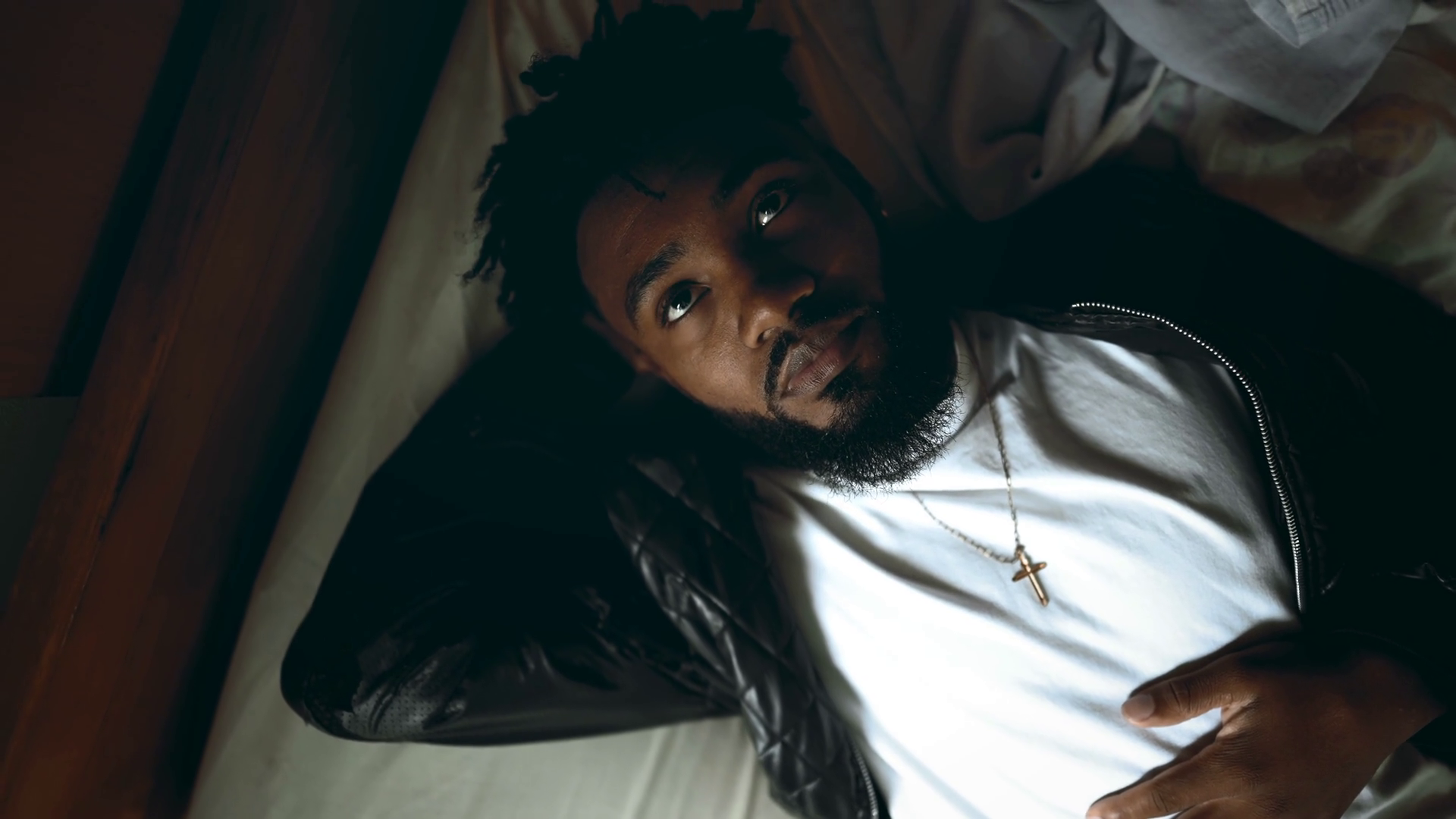 One Thoughtful Young Black Man Resting Stock Footage SBV-351746564 ...